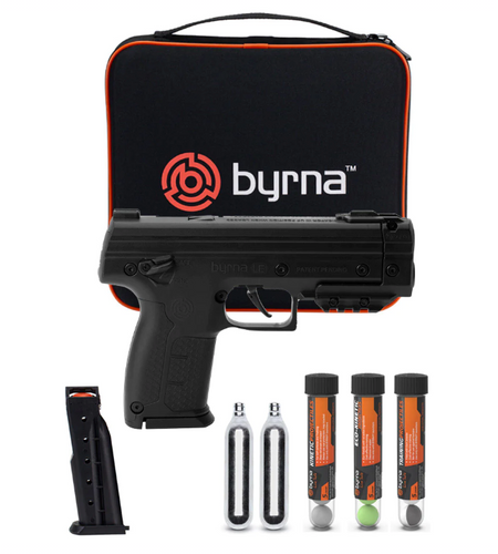 BYRNA LE - BLACK Universal Kit - Non-Lethal Self-Defense Gun | Bring-It ...