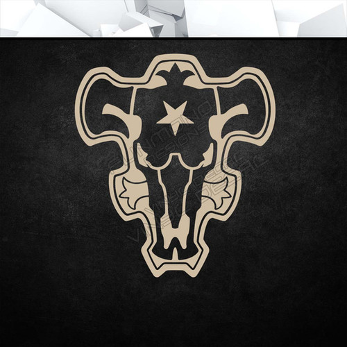 BCV - Black Bulls Symbol Vinyl Decal | Funmono Designs