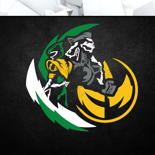 PWR - Green Ranger Vinyl Decal | Funmono Designs
