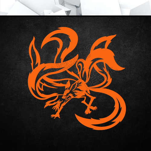NRT - Kurama / Kyuubi Vinyl Decal | Funmono Designs