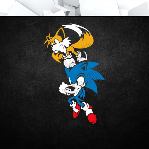 SON - Hedgehog & Tails Vinyl Decal | Funmono Designs