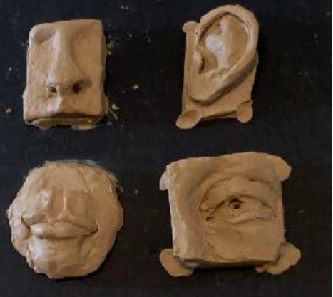 Sculpting Figure Forms in Clay: Facial Features