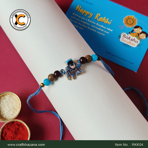 Batman Rakhi—For the Superhero Bhai | Craft Khazana