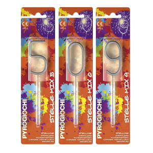 Numbered Sparklers | Discount Fireworks