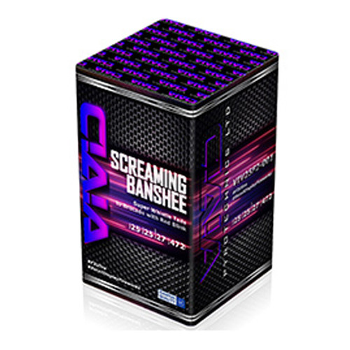 Screaming Banshee 25 shot Barrage | Discount Fireworks