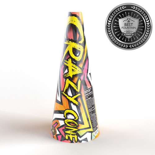 Crazy Cone Conical Fountain | Discount Fireworks