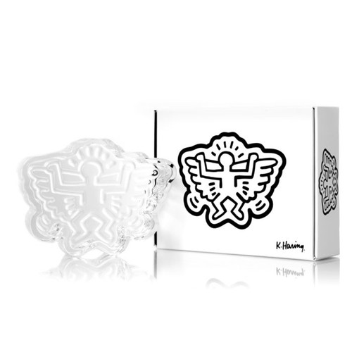 Angel Wings Crystal Glass Ashtray / Catchall by Keith Haring | Grown Up ...