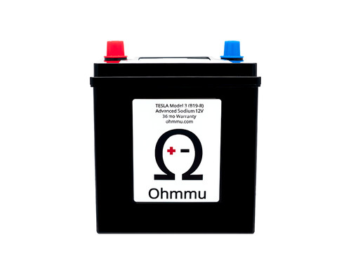 12V Sodium Battery for Tesla Model 3 | ohmmu.com