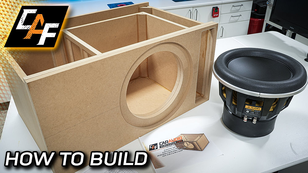 Sound Quality BASS! Ported Subwoofer Box Build - 13W7AE