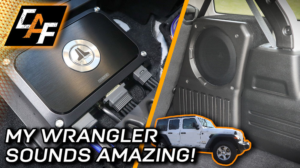 BEST Audio System UPGRADES for your Jeep Wrangler JL - JL Audio ...