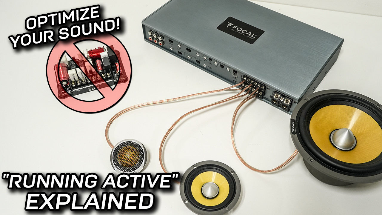 Achieve BEST Sound - “Running Speakers Active” - Basics Explained