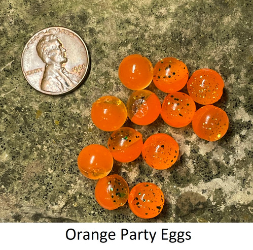 Bi-Scented Dual-Color Artificial Salmon Eggs – Party Eggs | Family Fishin