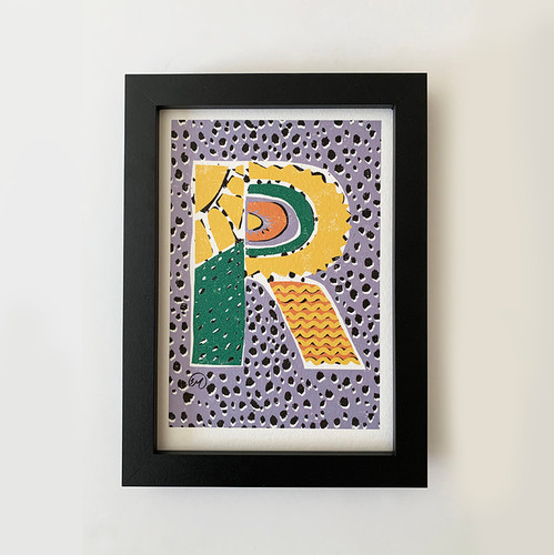 Letter "R" Alphabet Print | Elizabeth Marti