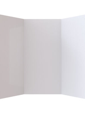 Newline Acrylic Shower Liners Flat 3-Sided 2000mm | ArchiBathware