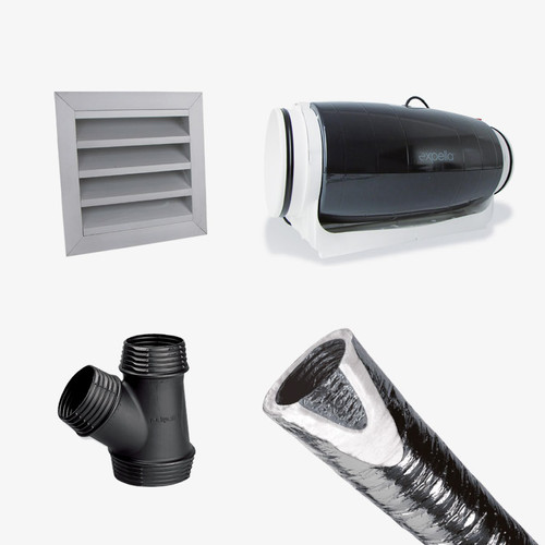 Newtech Quiet Flow Multi Exhaust Kit | ArchiBathware