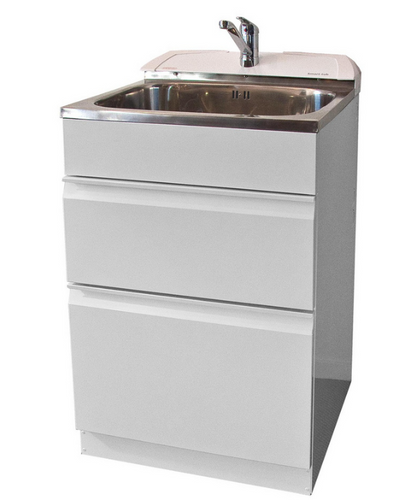 Dissco Premiere Double Drawer Smart Tub 465mm, 565mm | ArchiBathware