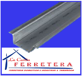 CANAL LISTON ESTRUCTURAL CALIBRE 20 | LA CASITA FERRETERA