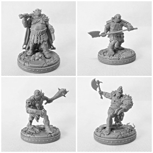 Primal: Ogres Crowd (Heroquest: Against The Ogre Horde) RPG | DnD ...