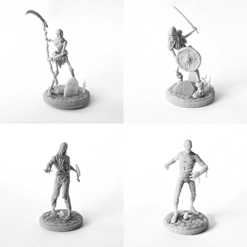 Primal : Kit Desmortos Heroquest (8 itens - DnD , RPG) | Forja Digital