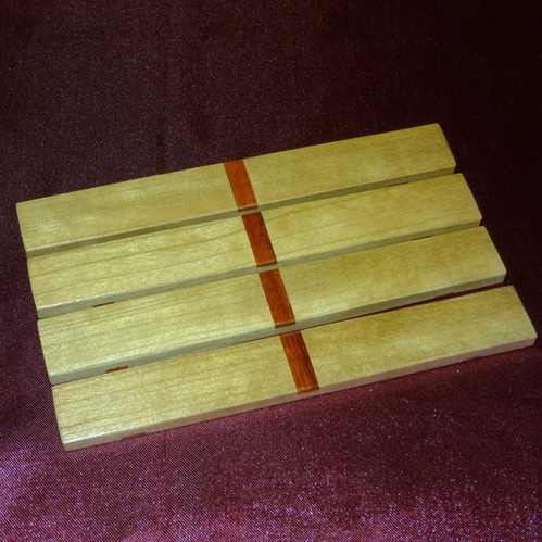 Cherry with Padouk inlay Casting Sticks | Memento Mori