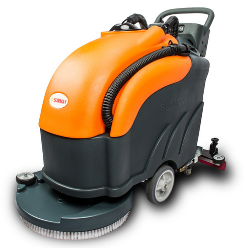 22" Battery Powered Automatic Floor Scrubber RT50+ (Lithium Battery ...