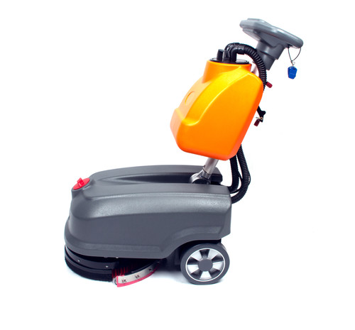 Battery Floor Scrubber RT15, 14" Cleaning Path | Sunmax Machine
