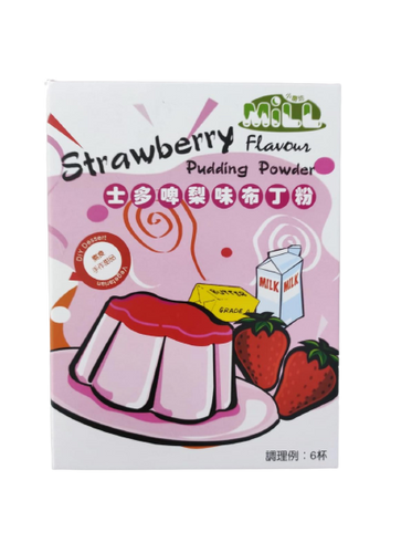 Strawberry Pudding Powder/140g | 二德惠烘焙DIY專門店