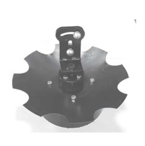 Row Marker Notched Disc Assembly | Pequea Planter