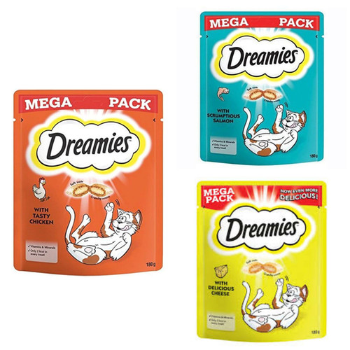 Dreamies Mega Pack 180g | Animal Kingdom