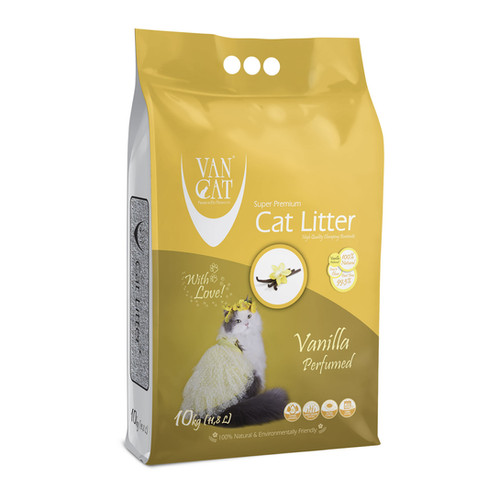 Van Cat Litter Vanilla Scent 10kg | Animal Kingdom