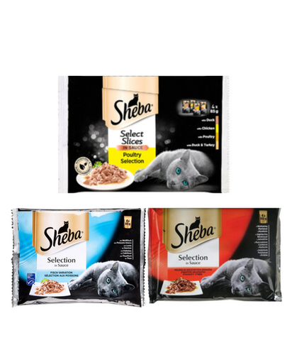 Sheba Pouches 4x85g | Animal Kingdom