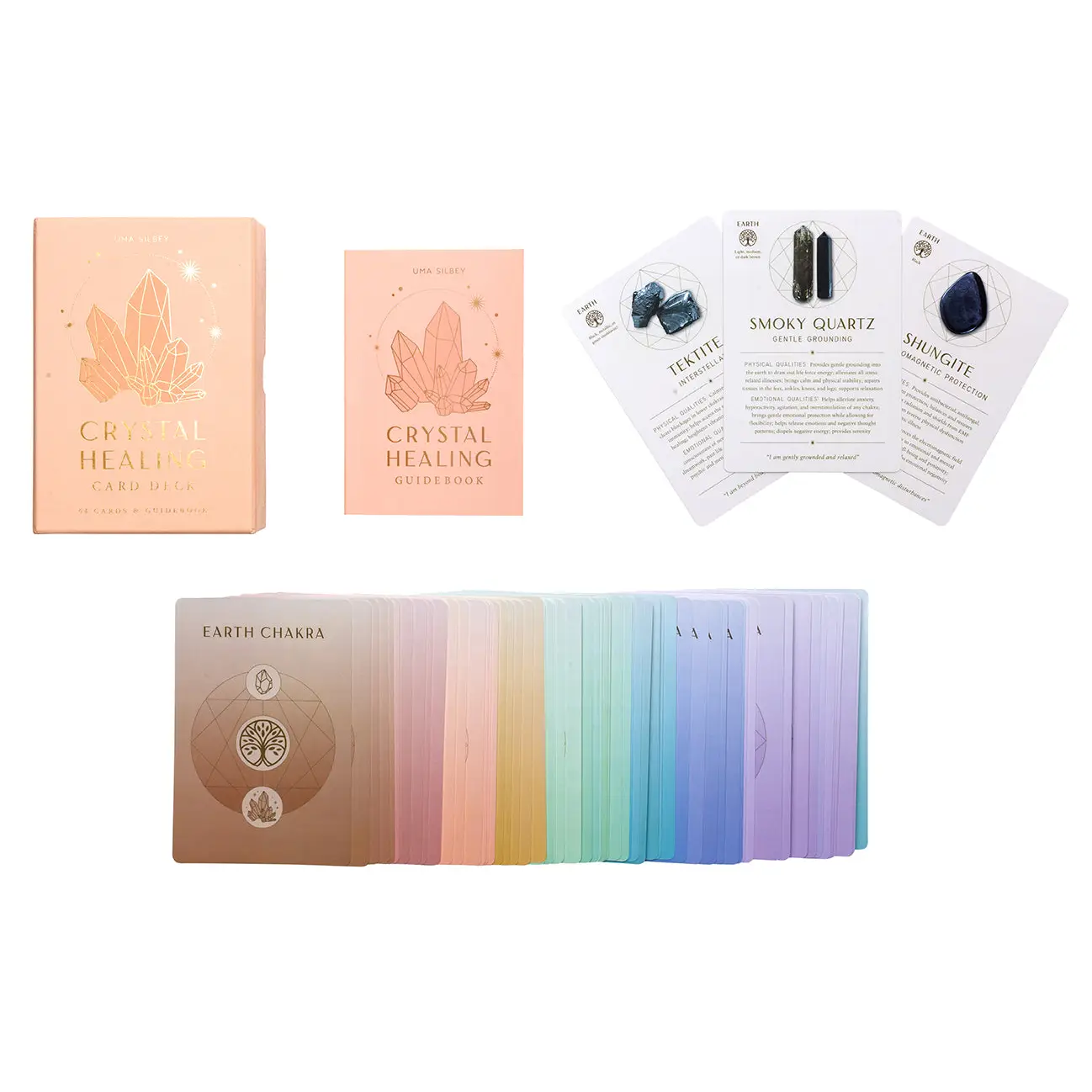 Crystal Healing Card Deck | Sassy Clover