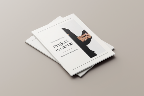 Canva Client Project Wrap-Up Guide | Client Offboarding Guide Template | Editable Template | Sky ...