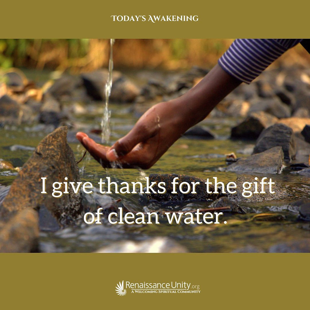 Appreciating Clean Water - Prayer for 10/15/24
