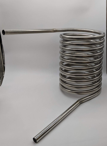 Wider tube (32mm) double heater coil | Firetree Metalworks
