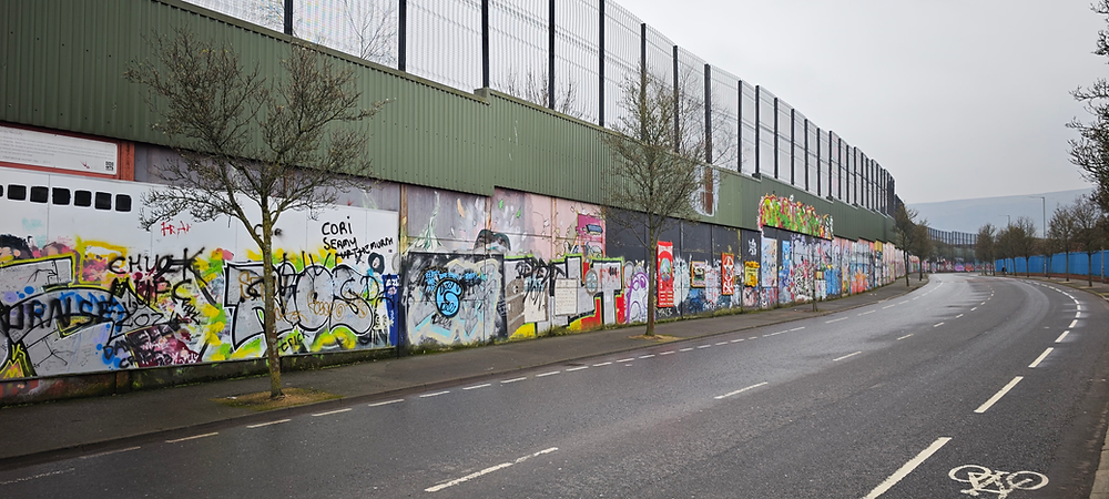 packing4two | A Morning Walk Through Belfast's Divided Neighborhoods
