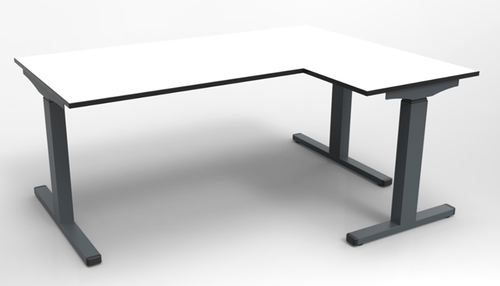 90 Degree desk / L-shaped desk | Metal and Sit-Stand Table Specialist