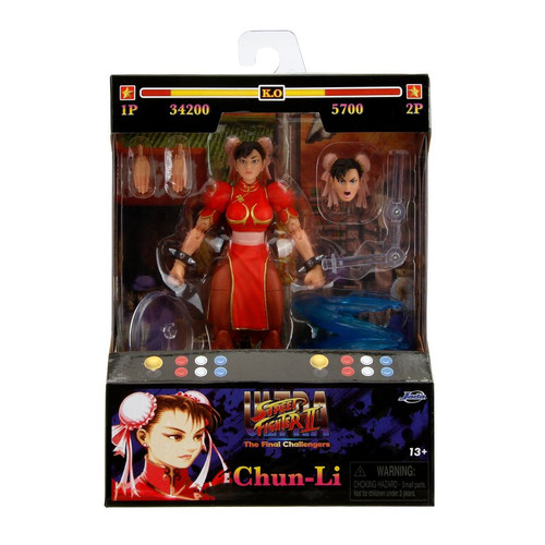 Street Fighter - Chun-Li (Player 2) 6" Action Figure | Culture Shock