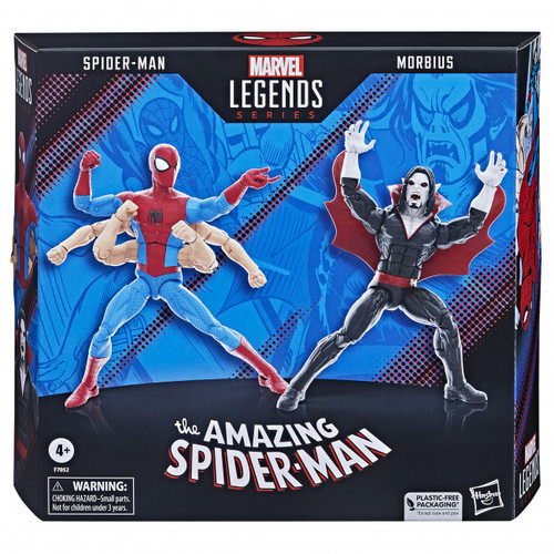 Marvel Legends Series: Spider-Man vs Morbius 2PK Action Figure ...