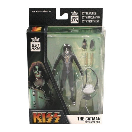 Kiss - The Catman (Peter Criss) BST AXN 5'' Action Figure | Culture Shock