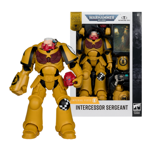 Warhammer 40,000 - Imperial Fist Intercessor Sergeant (Gold Label) 7 ...