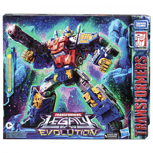 Transformers Legacy Evolution: Commander Class - Optimus Prime Action ...
