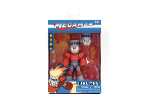 Mega Man - Fire Man 4.5" Action Figure | Culture Shock