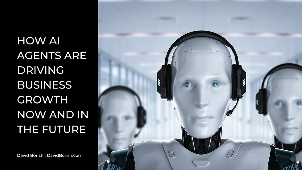 How AI Agents Are Driving Business Growth Now and in the Future with AGI