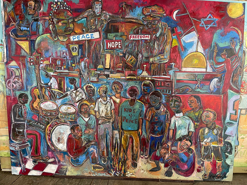 The New Jerusalem, Artist, Stephen Stoller