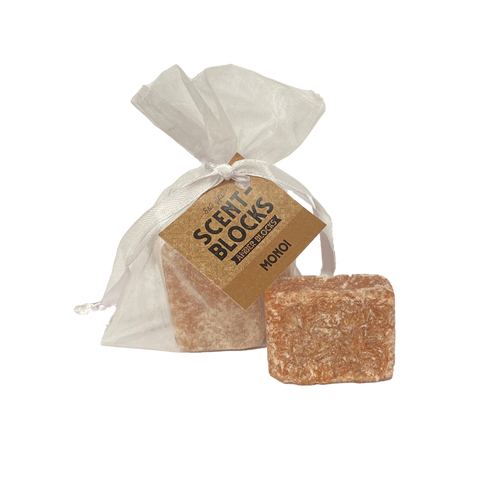 Scent blocks in organza Monoi | Soap & Gifts