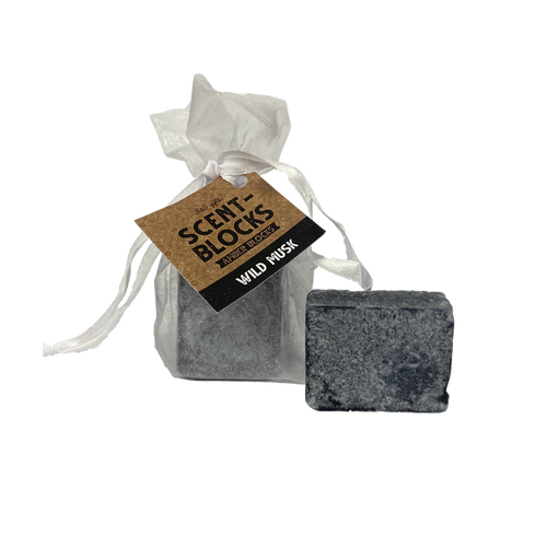 Scent blocks in organza Wild musk | Soap & Gifts