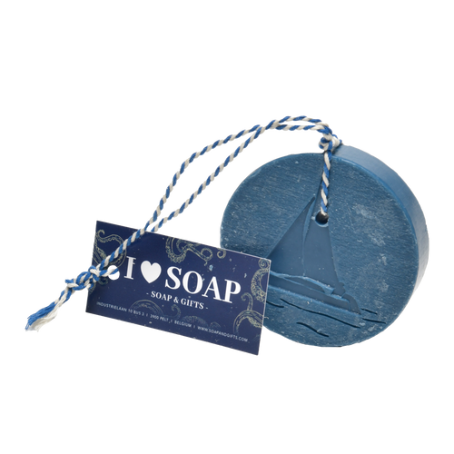 5 x I love soap: maritime soap Seaside "sailing boat" 70 g | soapandgifts
