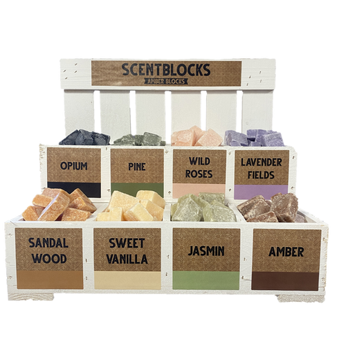 Scent blocks Display | soapandgifts