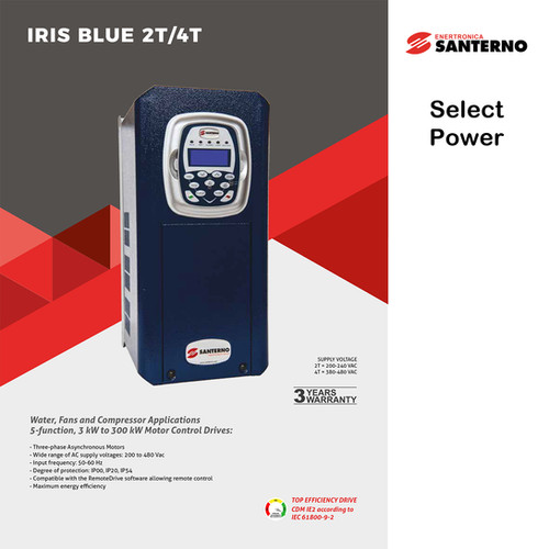 Enertronica Santerno IRIS - BLUE VFD | MET